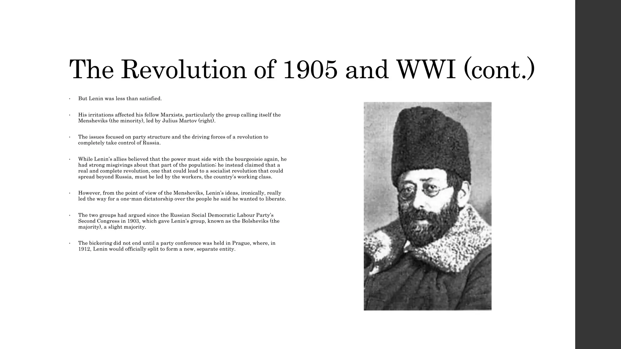 Vladimir Ilyich Lenin (1870-1924) | PPTX