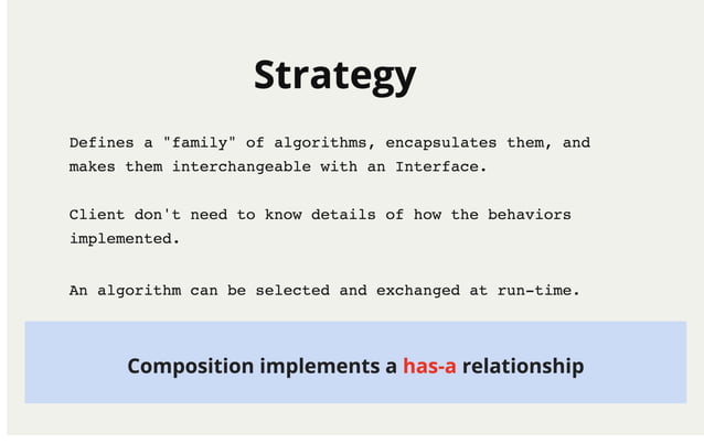 Strategy Pattern - Show me the Strategy | PPT