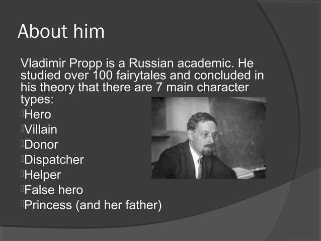 Vladimir Propp | PPT