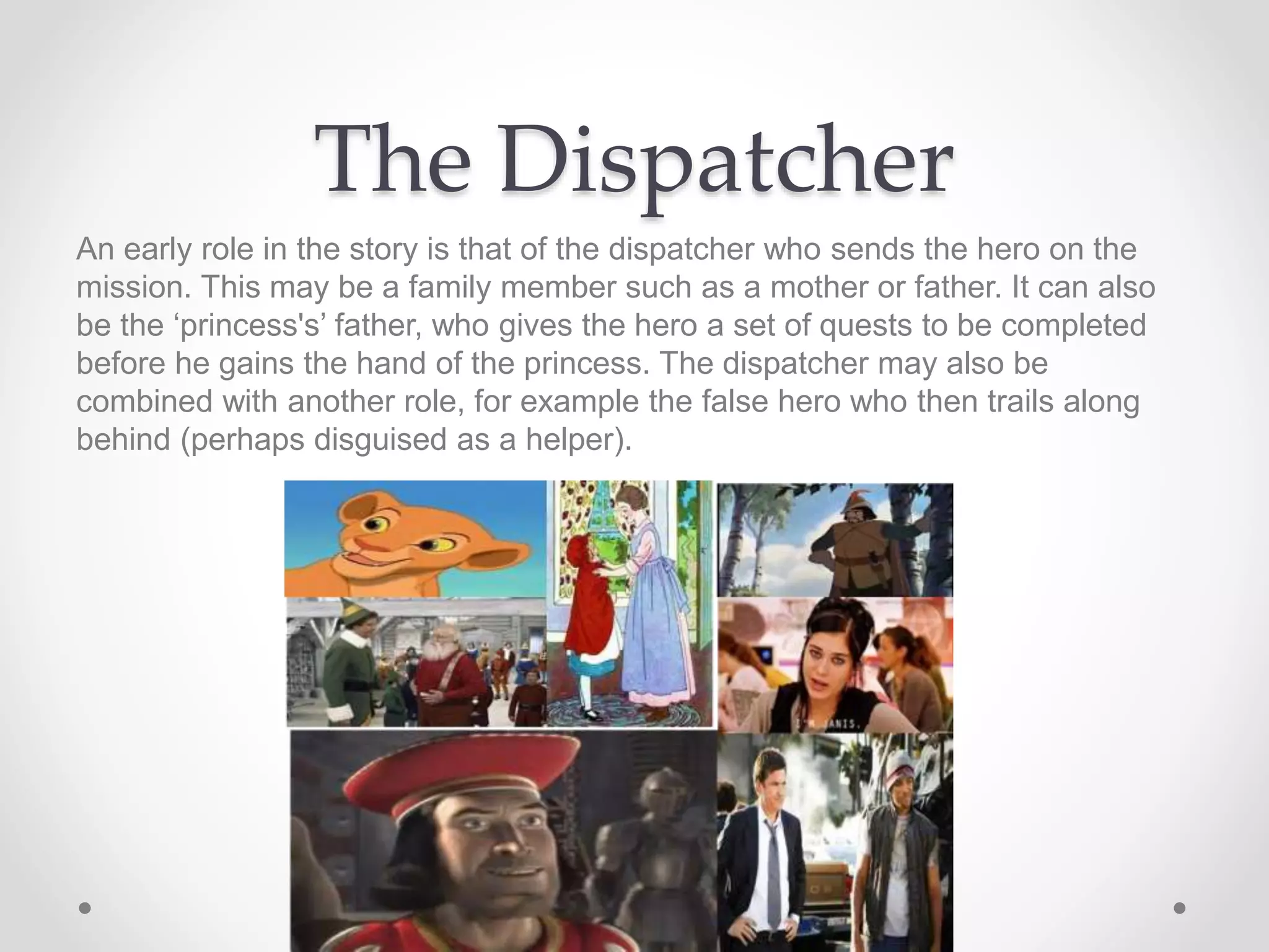 VladimiVladimir Propp's 7 Character Types and Their Relation to Our ...