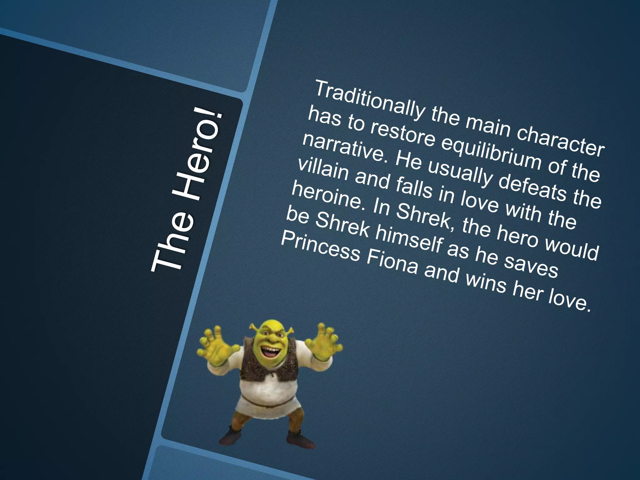 Vladimir propp’s theory in Shrek | PPTX