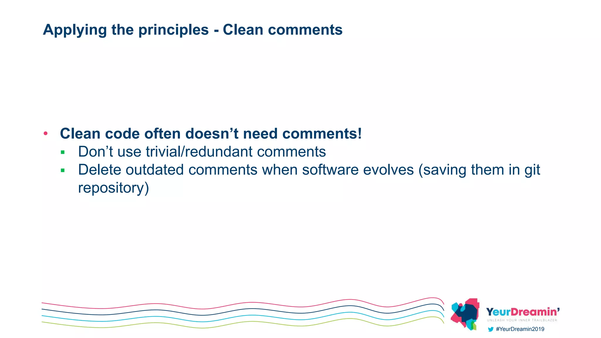 Clean Code Principles | PPTX