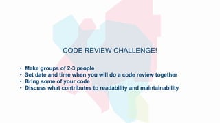 Clean Code Principles | PPTX