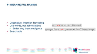 Clean Code Principles | PPTX