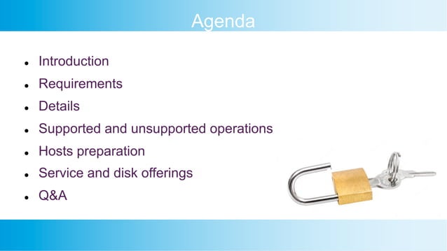 Volume Encryption In CloudStack | PDF | Data Storage and Warehousing ...