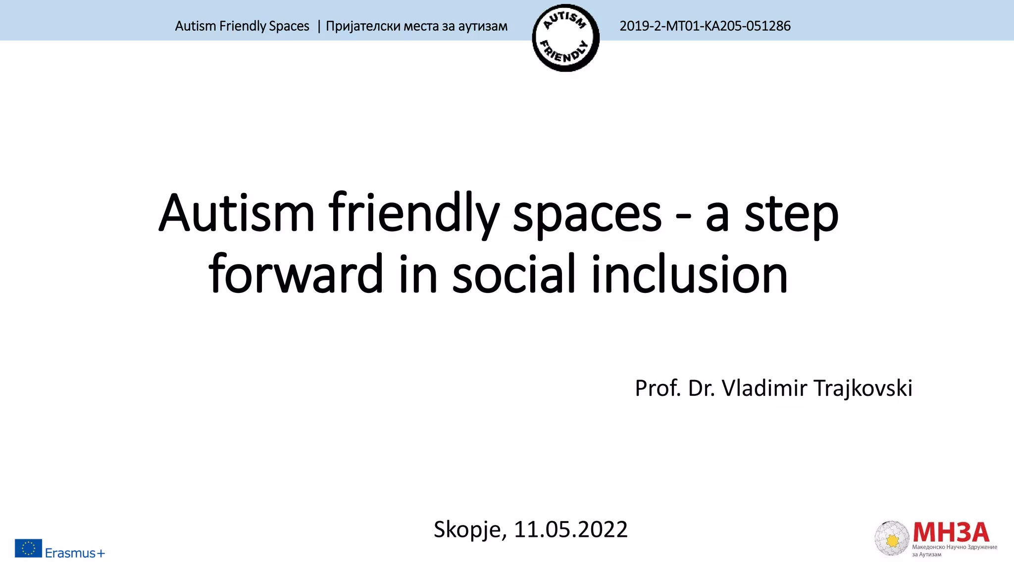 Prof. Dr. Vladimir Trajkovski-Autism friendly spaces | PDF | Special ...