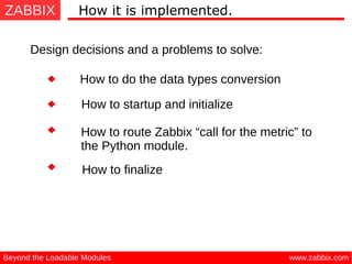 Vladimir Ulogov - Beyond the Loadable Module | PPT