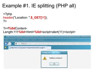 Vladimir Vorontsov - Splitting, smuggling and cache poisoning come back | PDF