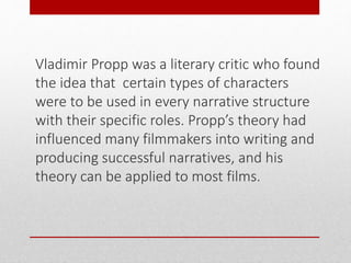 Vladmir Propp | PPTX