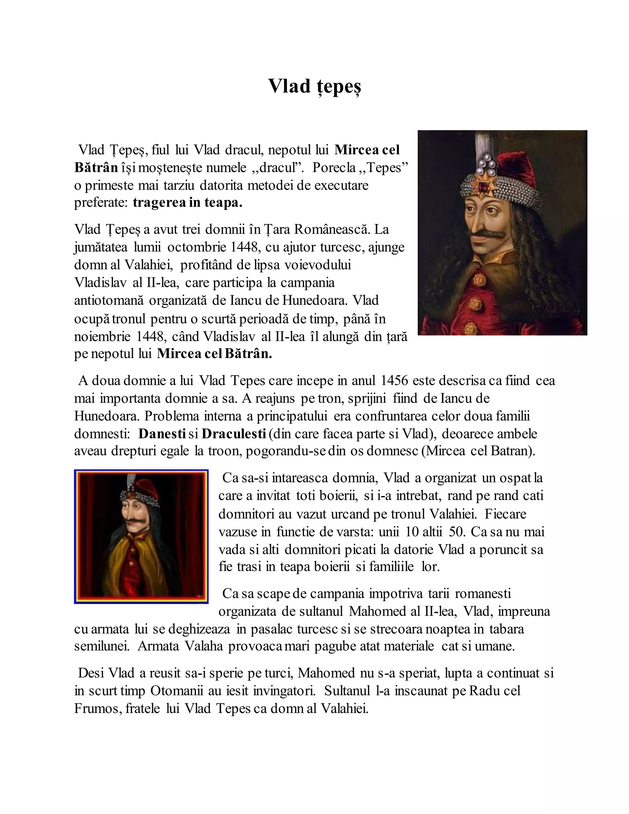 Vlad tepes | PDF