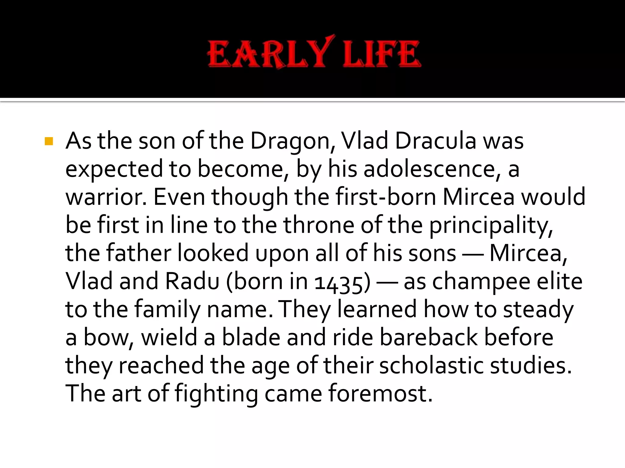 Vlad the impaler | PPTX