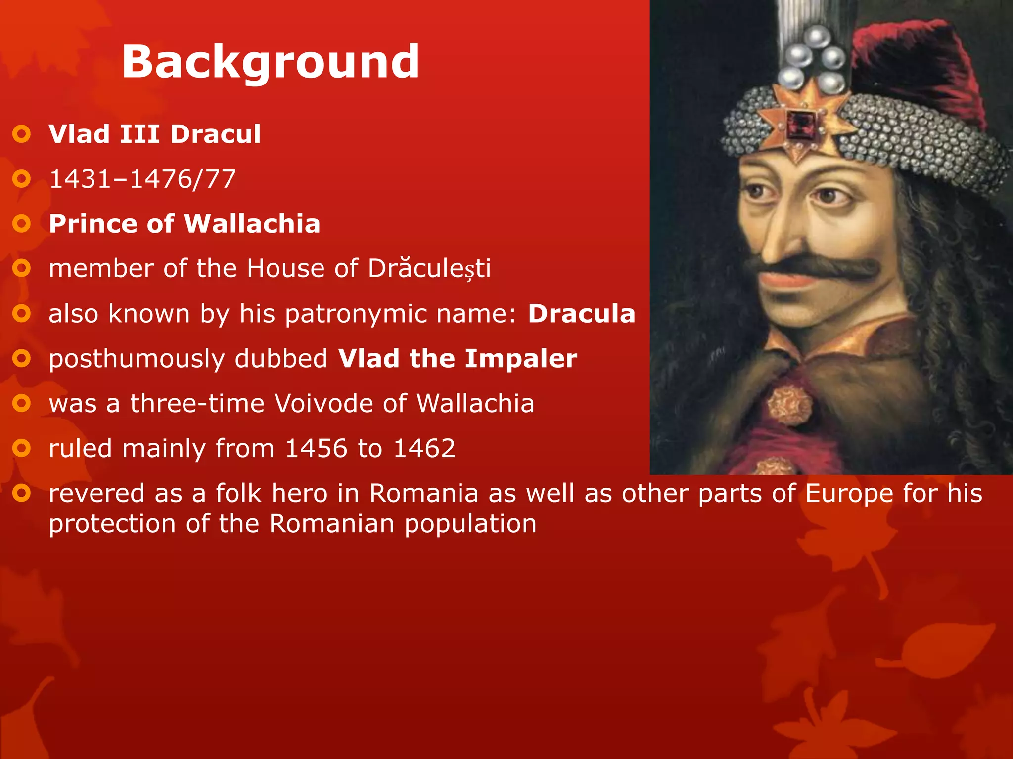 Vlad, the impaler | PPTX