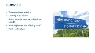 Decision Making Process: WRAP by Vlad turevsky | PPT