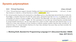 Vladymyr Bahrii Understanding polymorphism in C++ 16.11.17