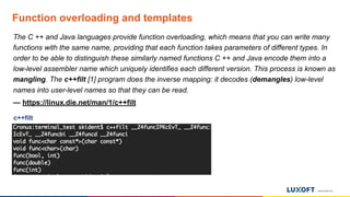 Vladymyr Bahrii Understanding polymorphism in C++ 16.11.17