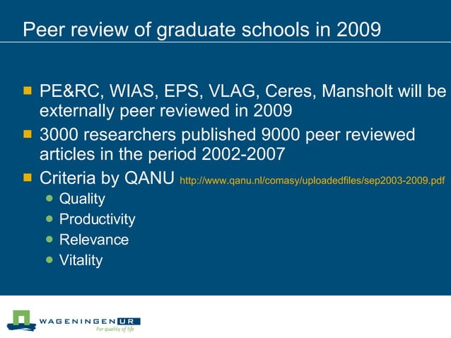 citation analysis vlag | PPT