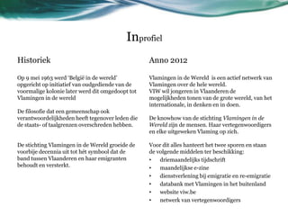 Vlamingen in de wereld | PPT