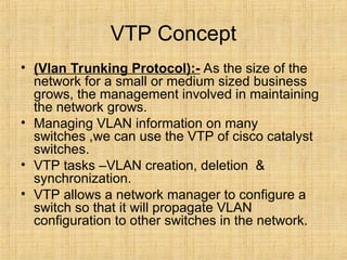 VLAN network setup and Configuration.ppt
