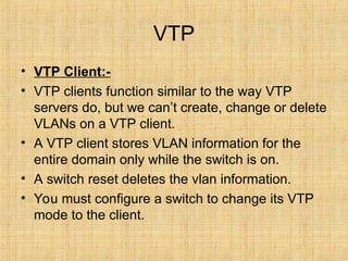 VLAN network setup and Configuration.ppt