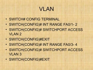 VLAN network setup and Configuration.ppt