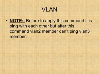 VLAN network setup and Configuration.ppt