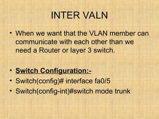VLAN network setup and Configuration.ppt