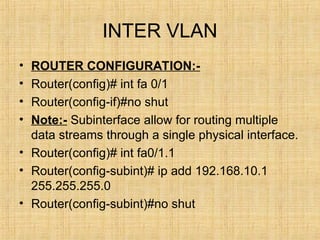 VLAN network setup and Configuration.ppt