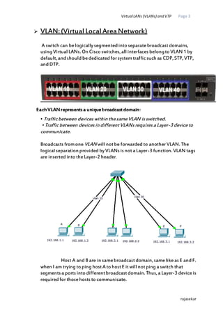Vlan and vtp | DOCX | Computer Networking | Computing