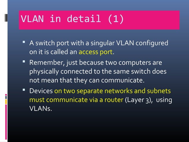 Vlan final | PPT