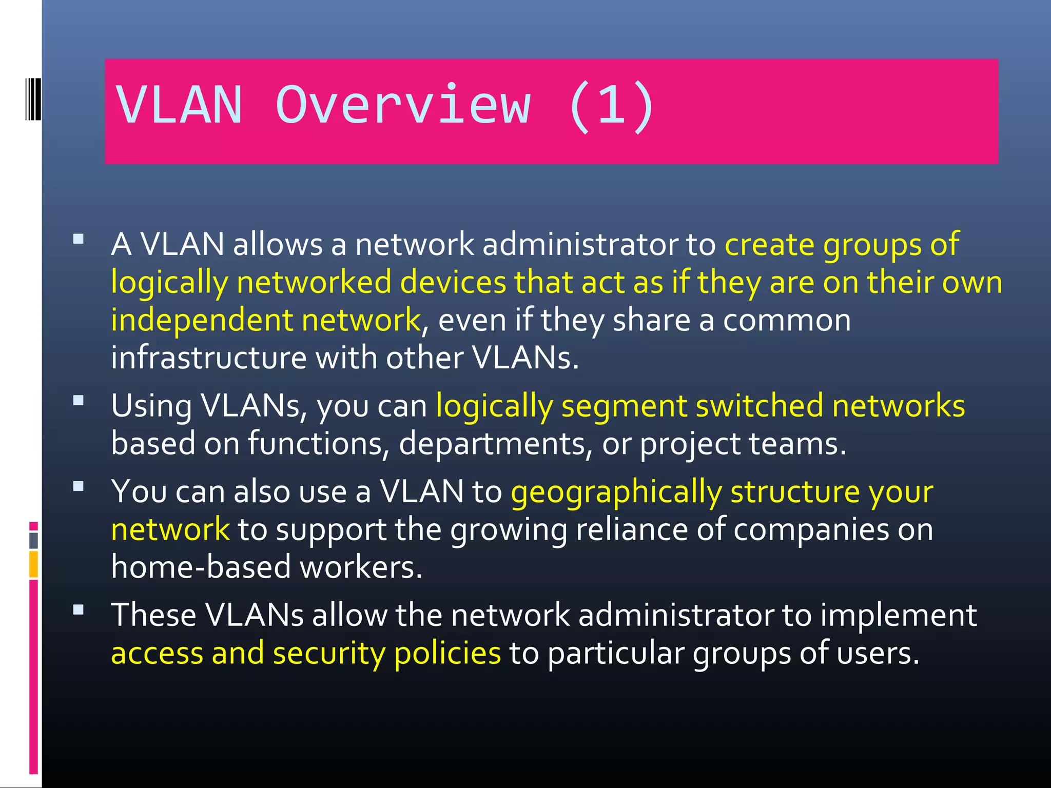 Virtual local area network | PPT