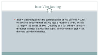 Vlans configuration and explanation (Ali).pptx