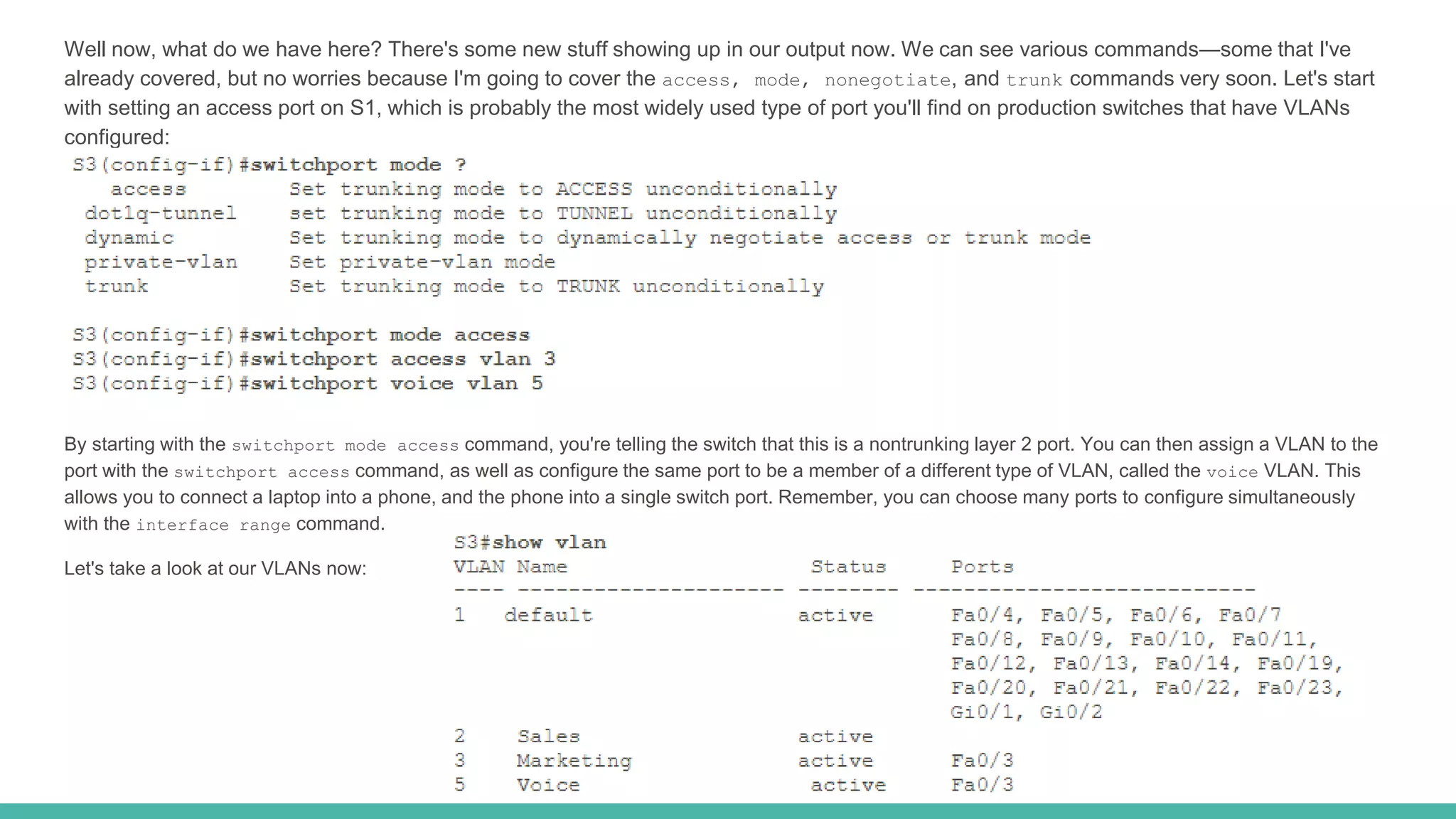 Vlans and inter vlan routing | PPTX