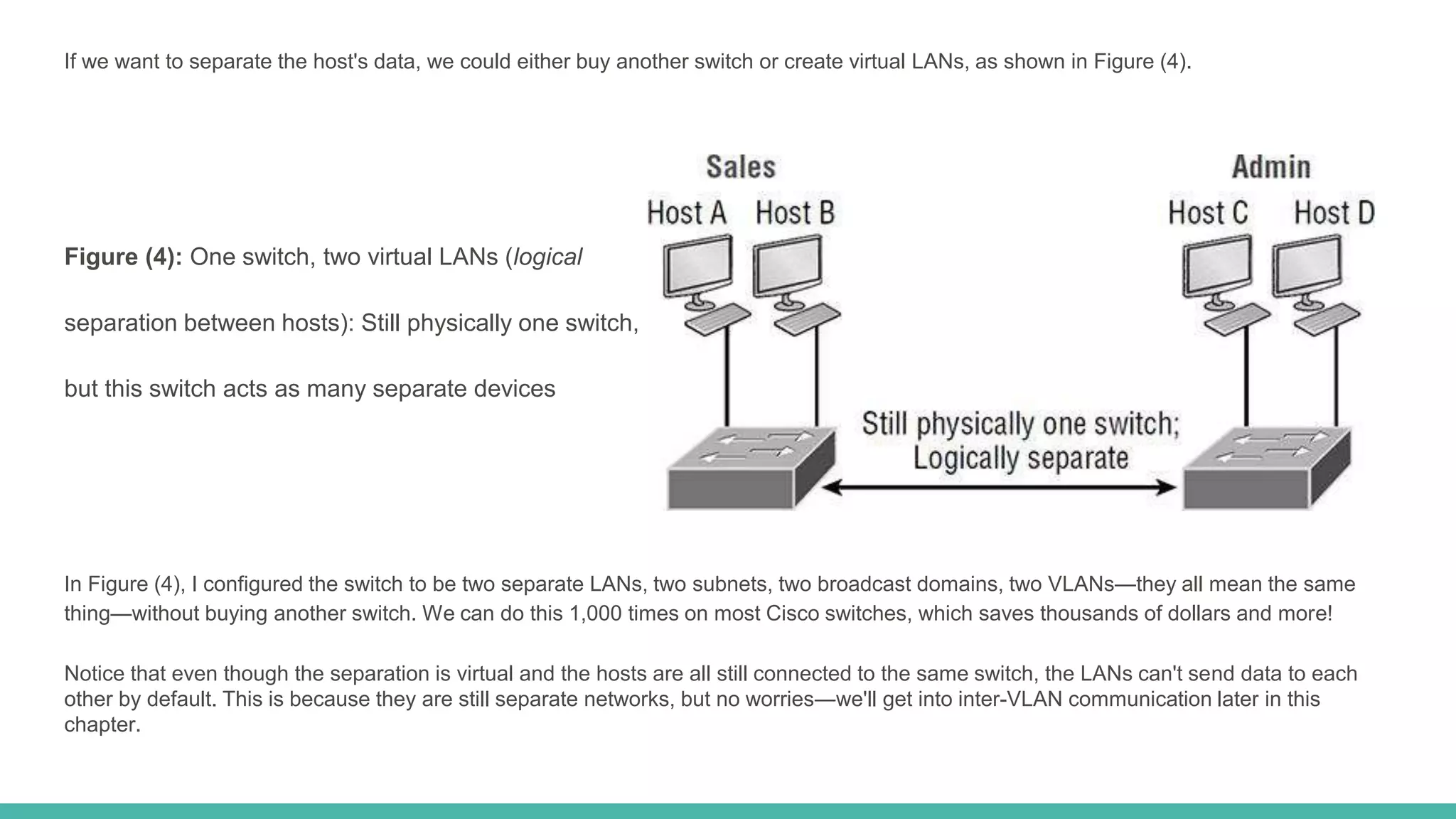 Vlans and inter vlan routing | PPTX