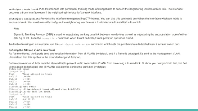 Vlans and inter vlan routing | PPTX | Computer Networking | Computing