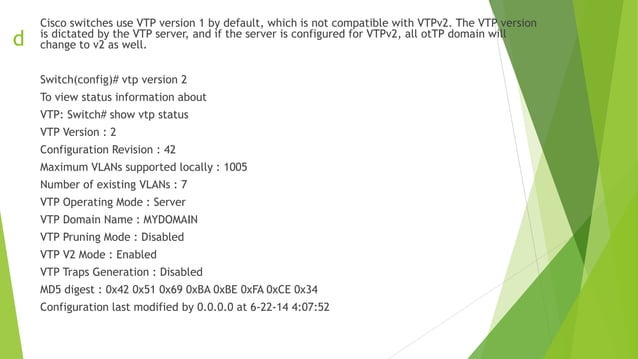 Virtual LAN and Vlan Trunking Protocol.pptx | Computer Networking | Computing