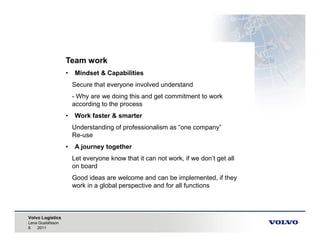 Volvo global sourcing | PPT