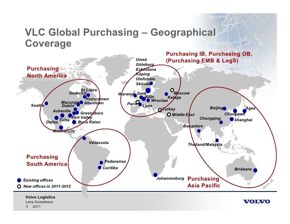 Volvo global sourcing