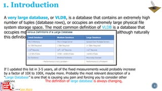 very large database | PPTX