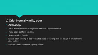 milk analysis biochemistry in dairy animals | PPTX