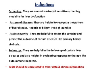 Liver Function Tests in Context to Veterinary Practice | PPT