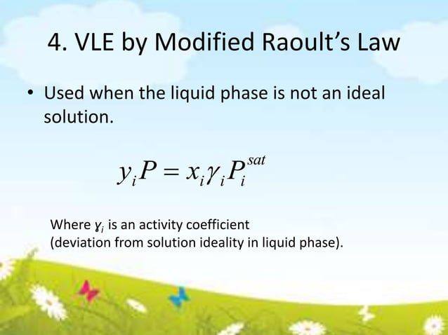 VLE VAPOR LIQUID EQUILIBRIUM - Introduction | PDF | Chemistry | Science