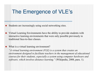 Virtual Learning Environments PDF | PDF