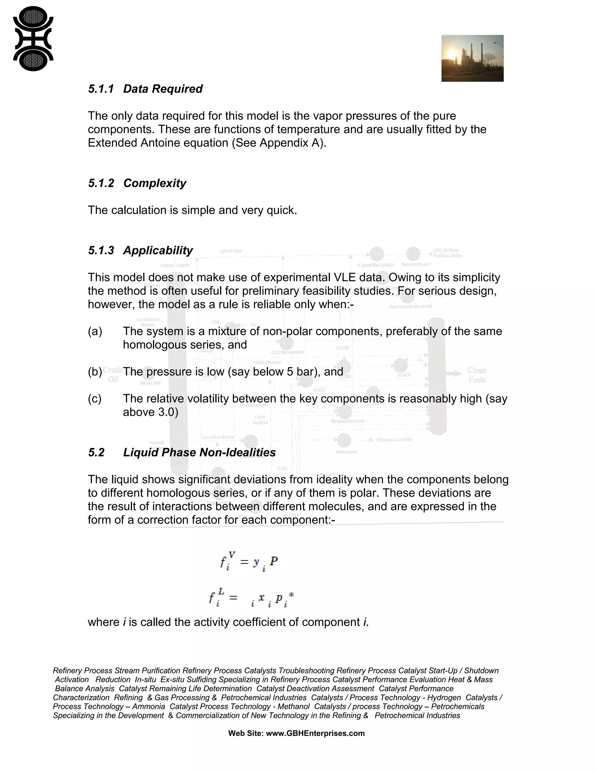 VLE Data - Selection and Use | PDF