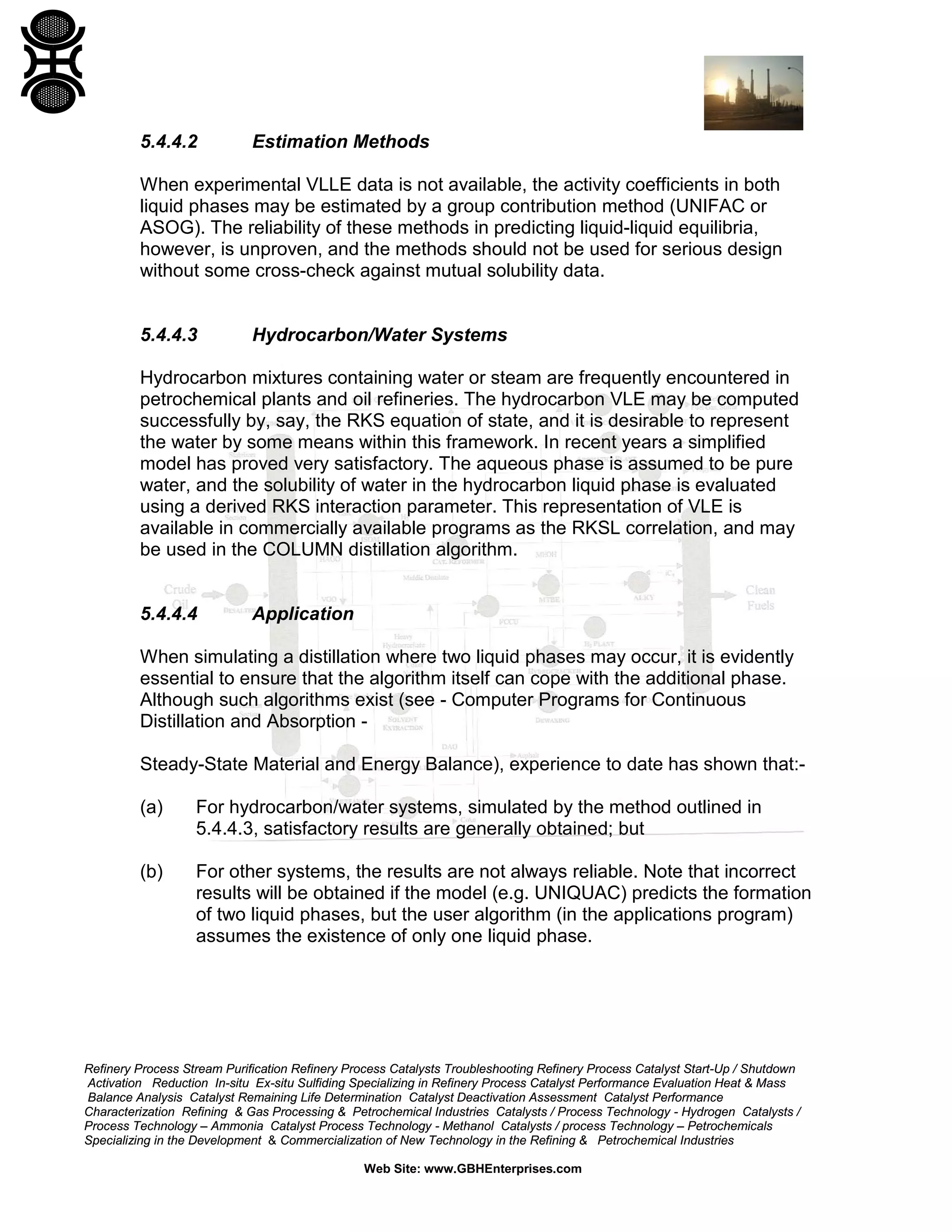 VLE Data - Selection and Use | PDF
