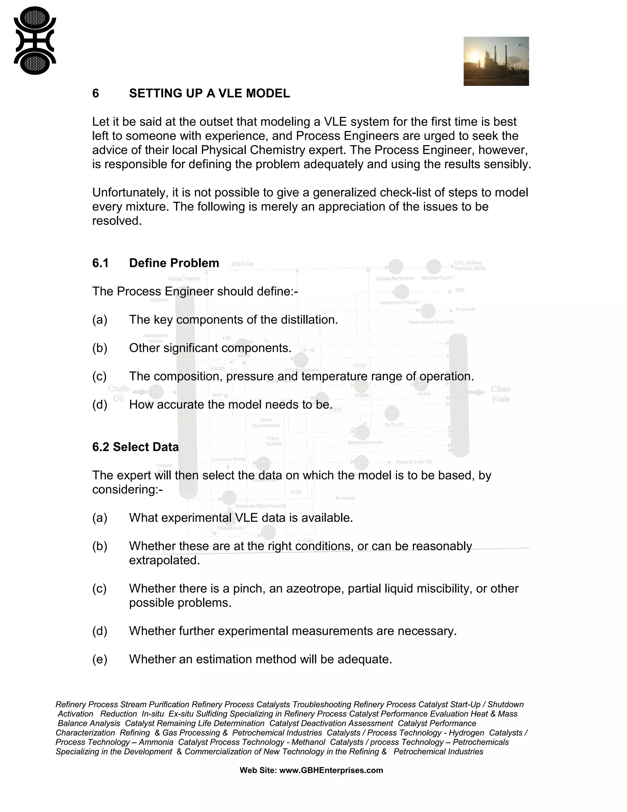 VLE Data - Selection and Use | PDF