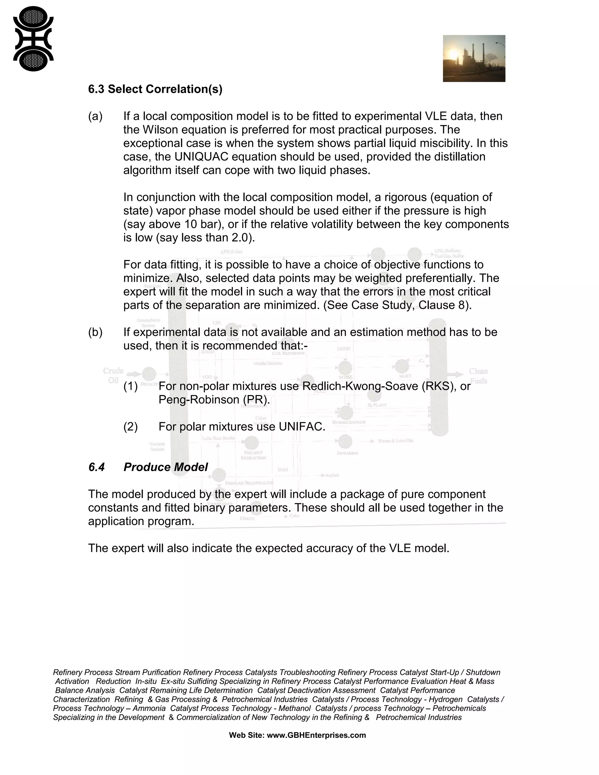 VLE Data - Selection and Use | PDF