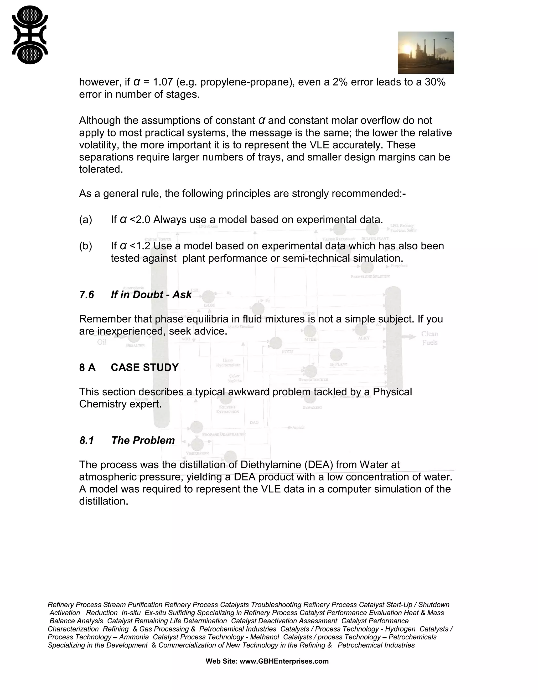 VLE Data - Selection and Use | PDF