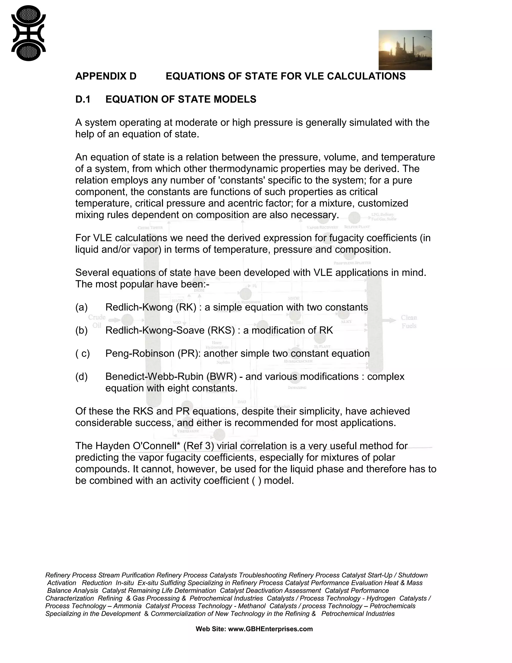VLE Data - Selection and Use | PDF