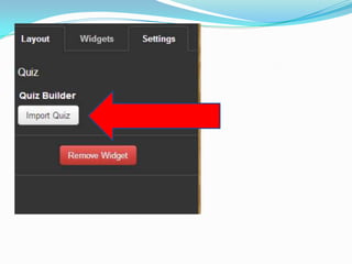 Vle frog quiz tutorial | PPTX