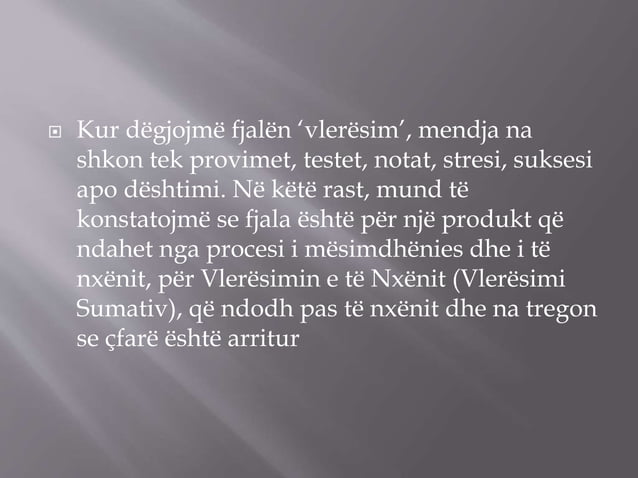 Vleresimi | PPTX